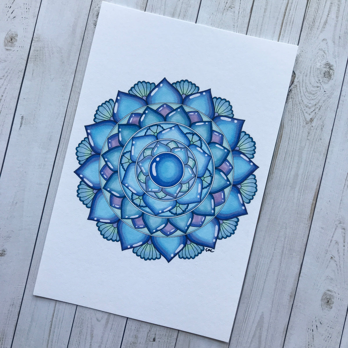 Moonstone Mandala (June) – Art by EAC